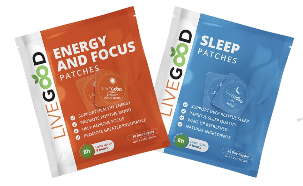 TrySpree - Energy & Focus and Sleep Patches by Livegood for Free
